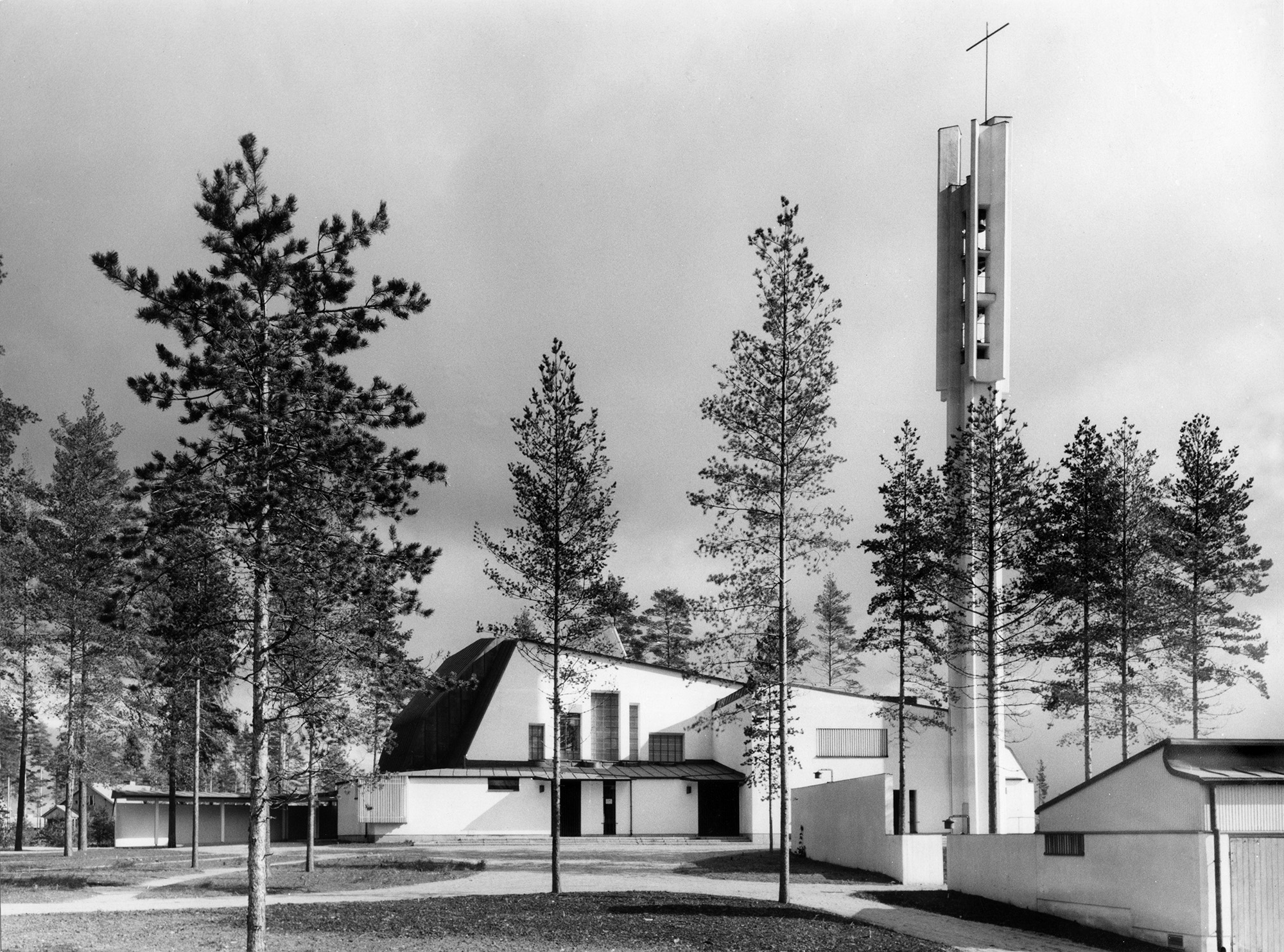Church of the Three Crosses (Vuoksenniska church) - Alvar Aalto ...