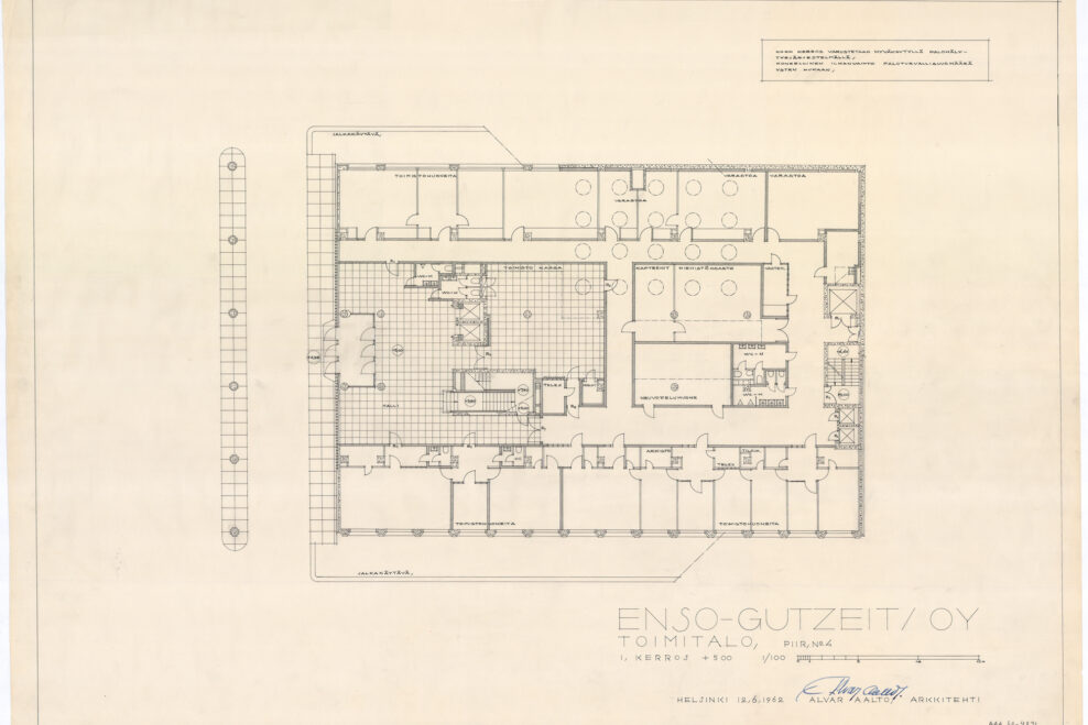 Enso-Gutzeit Headquarters building 1959–62 - Alvar Aalto Foundation ...