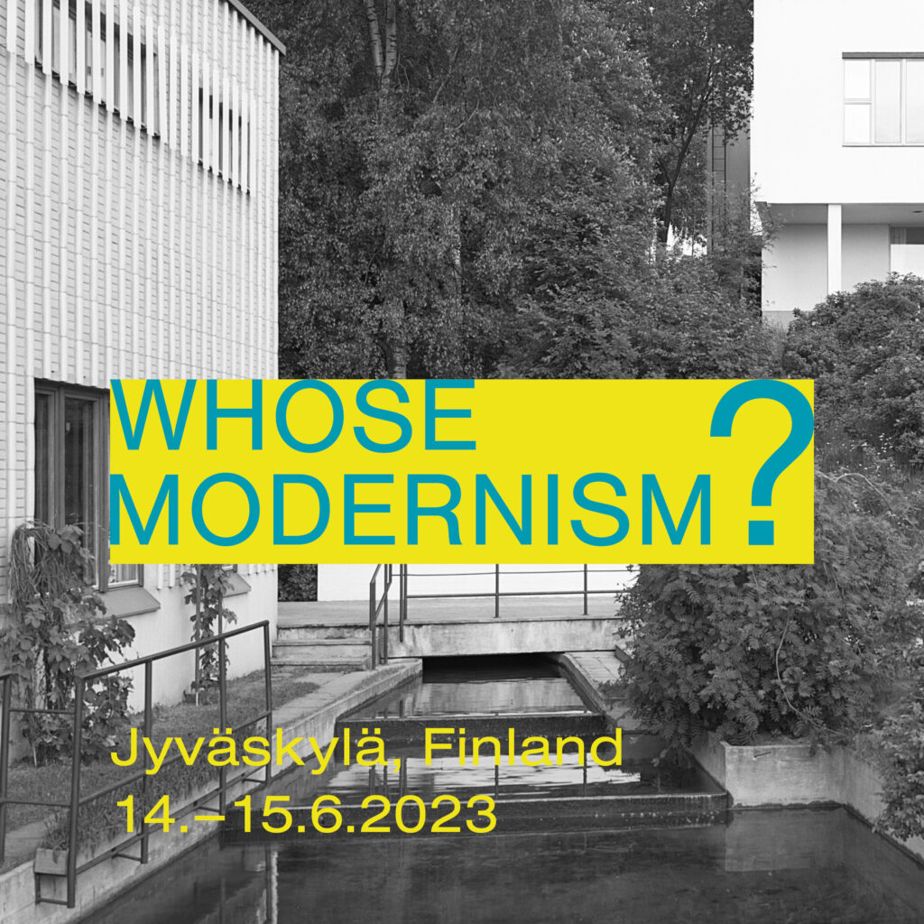 WHOSE MODERNISM? 14–15 June 2023 – A cross-section of international ...